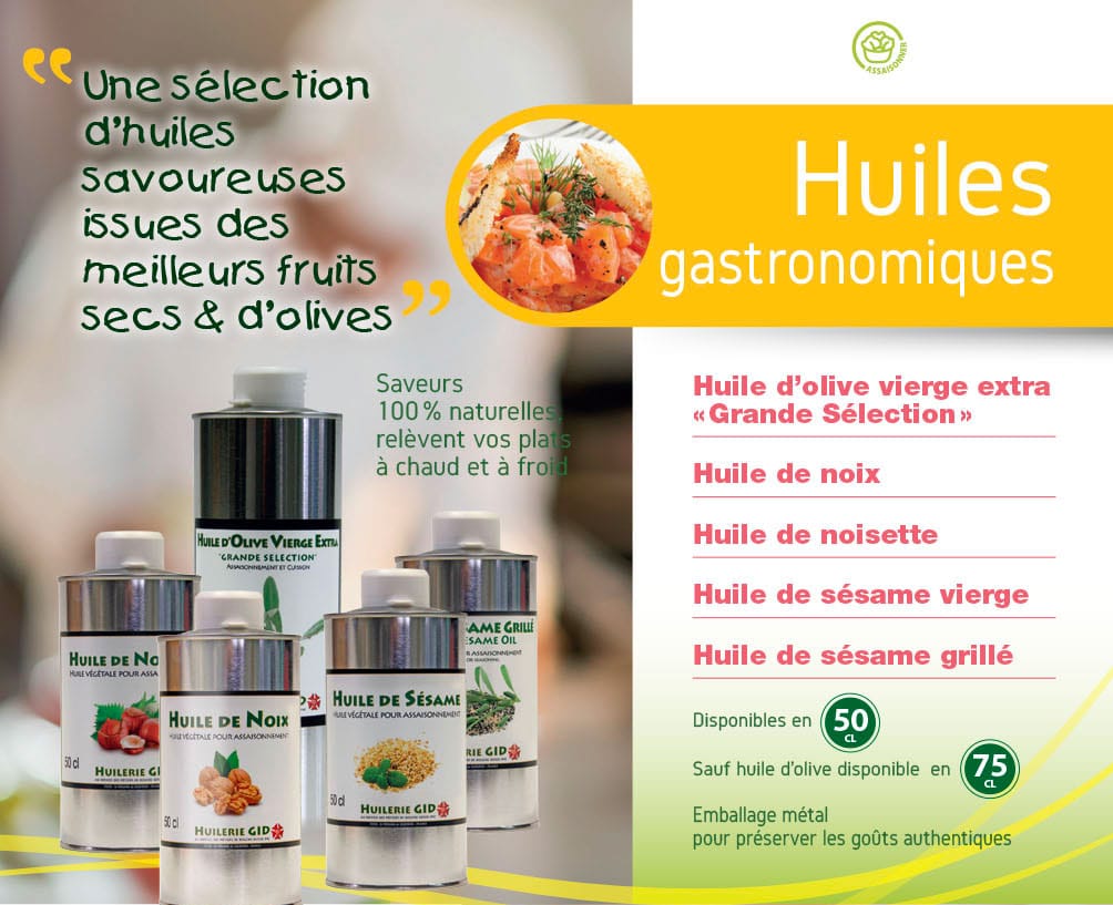 Huile d’Olive Vierge Extra “Grande Sélection” 75cl – Huilerie GID